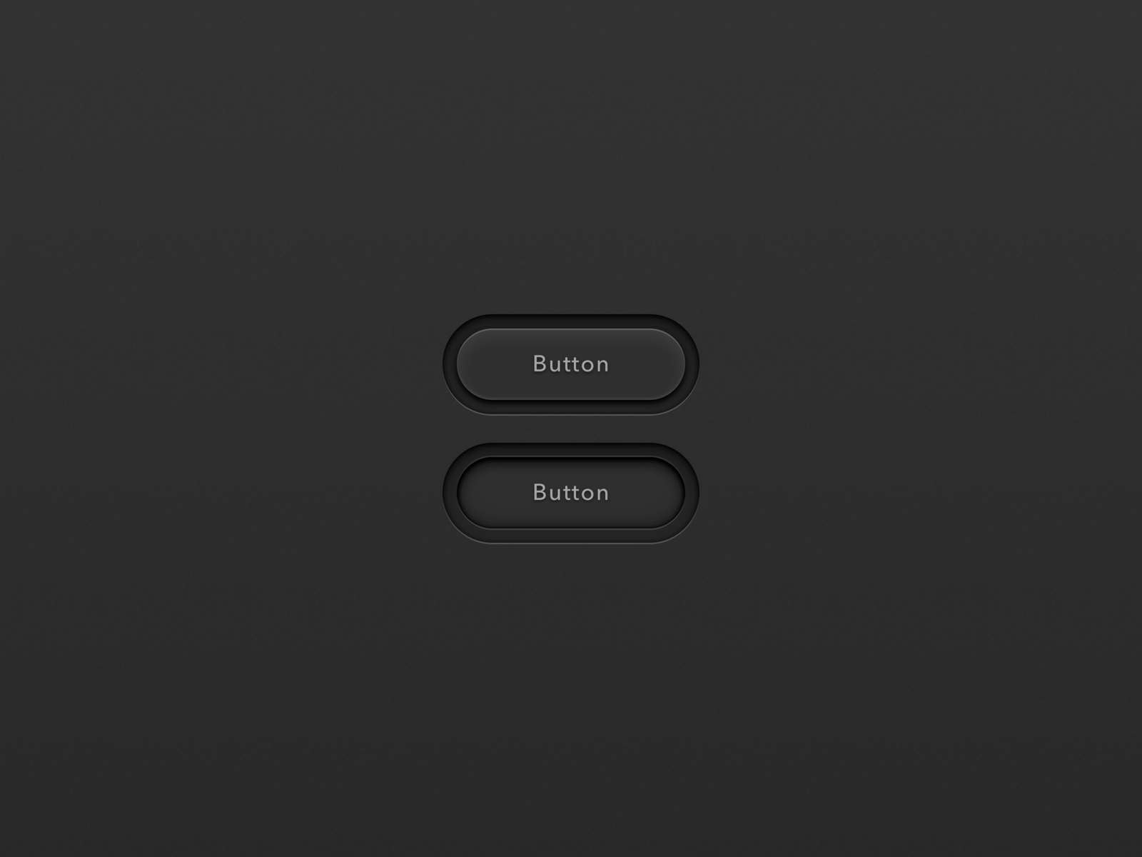 Dark UI Buttons by tdarb on Dribbble