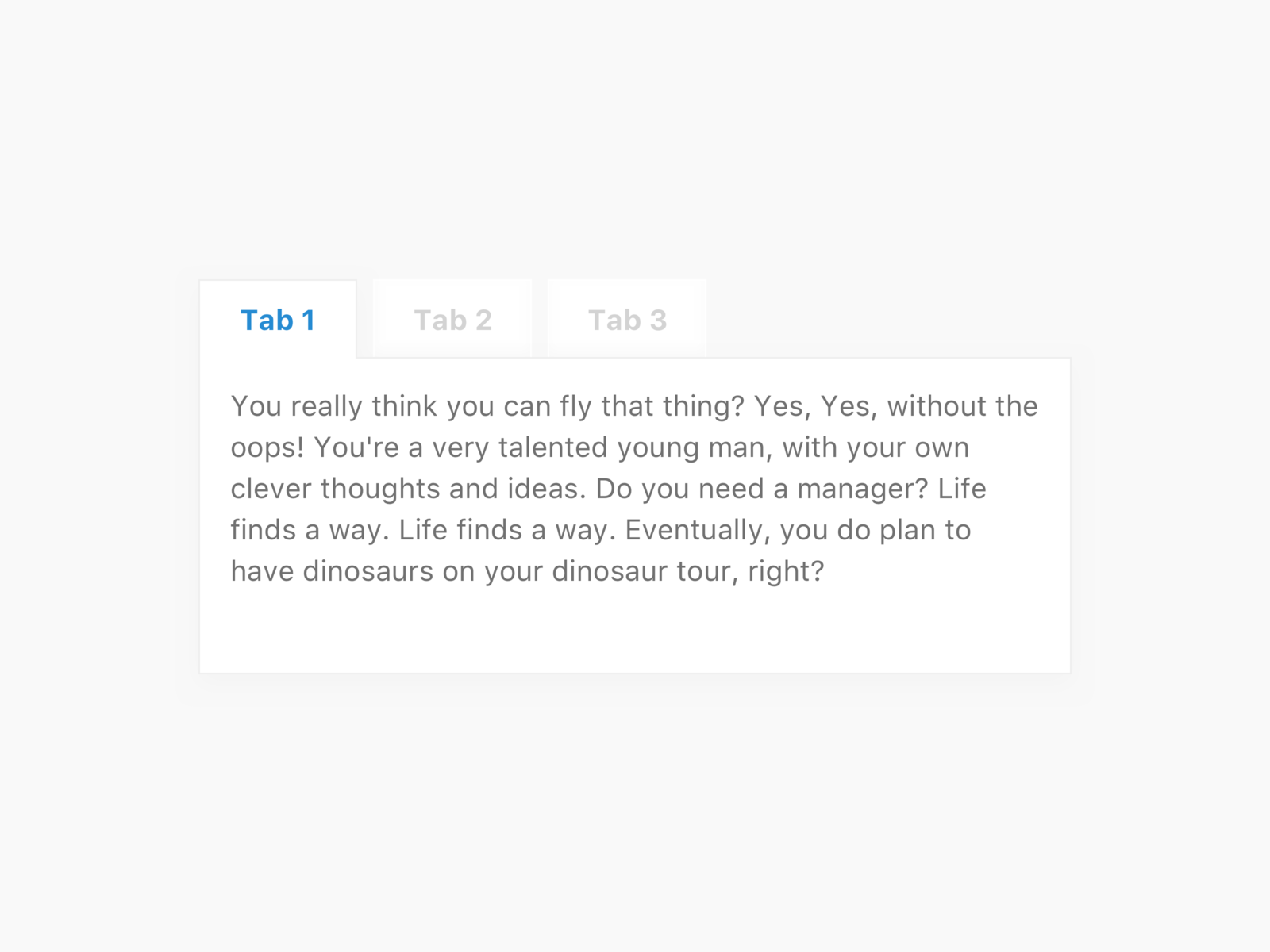 Tabbed content without JavaScript by tdarb on Dribbble Tabbed content without JavaScript by tdarb on Dribbble