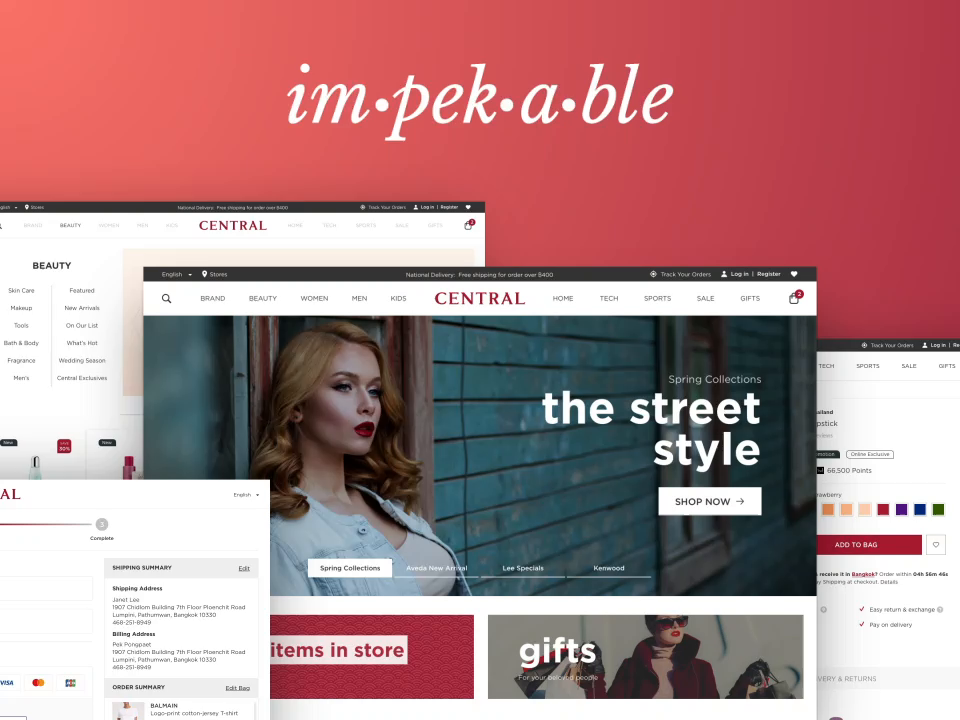 Retail E-Commerce Website Redesign by impekable on Dribbble