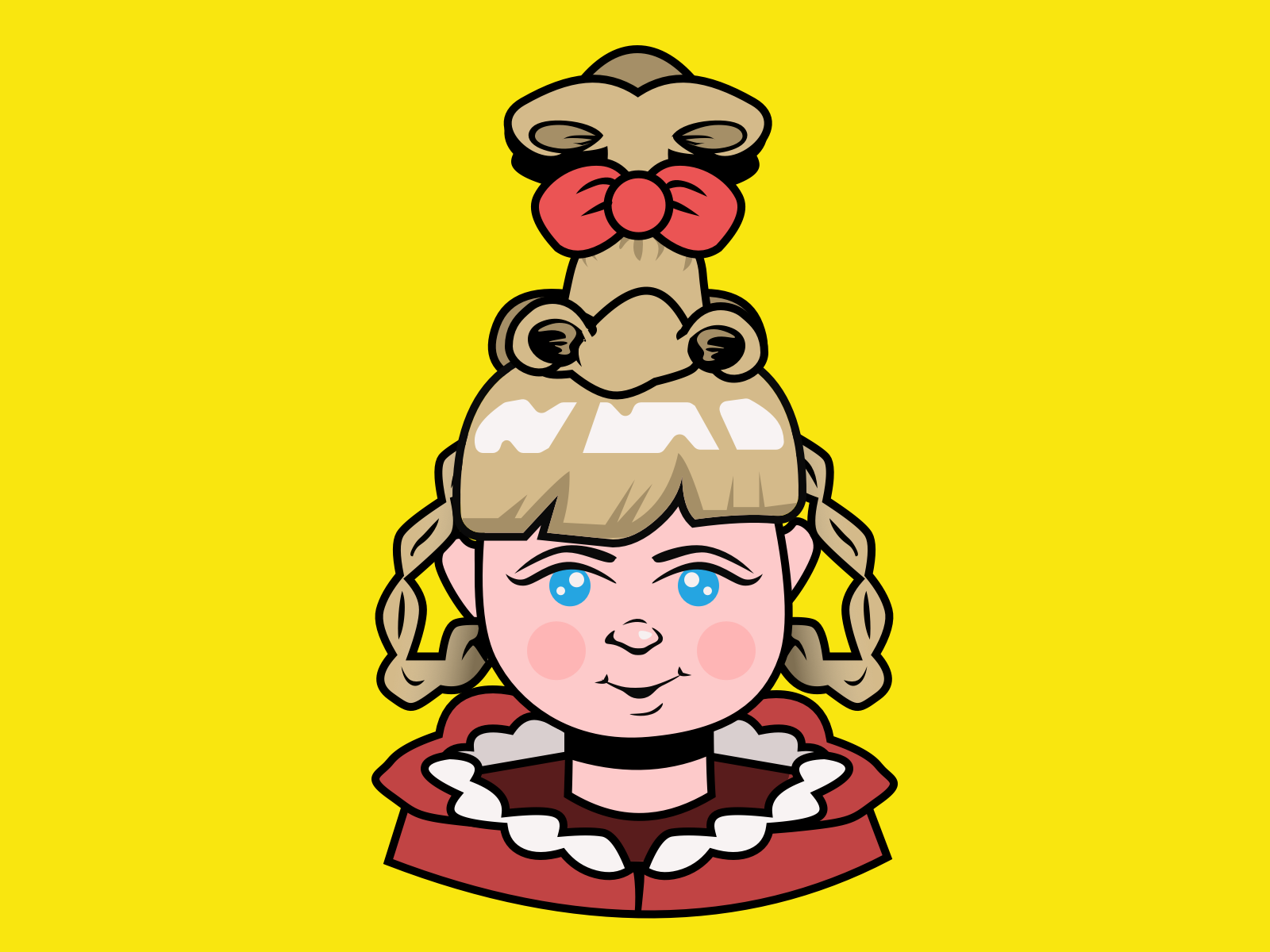 Cindy Lou Who Template Printable Word Searches