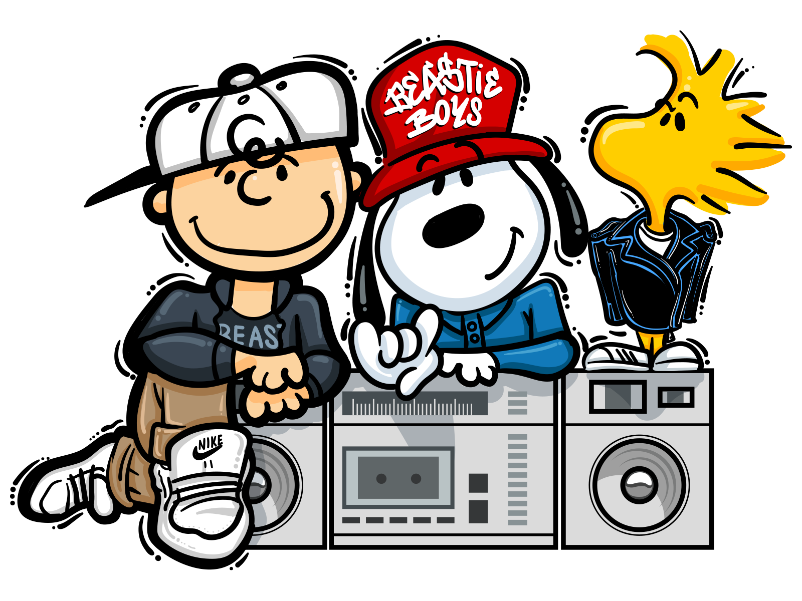Beastie Peanuts by Caju Costa on Dribbble
