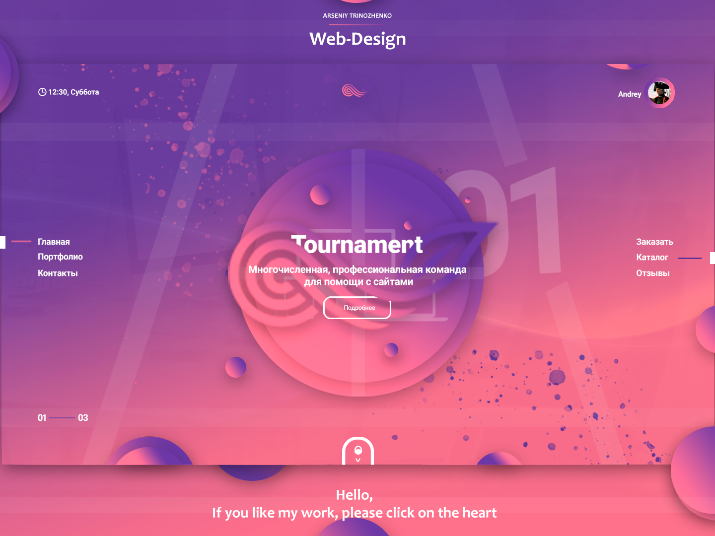 Web-Design - 01 by Airflow Design on Dribbble