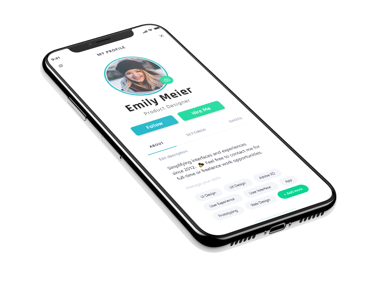 Daily UI :: 006 by Sahil Sawant on Dribbble