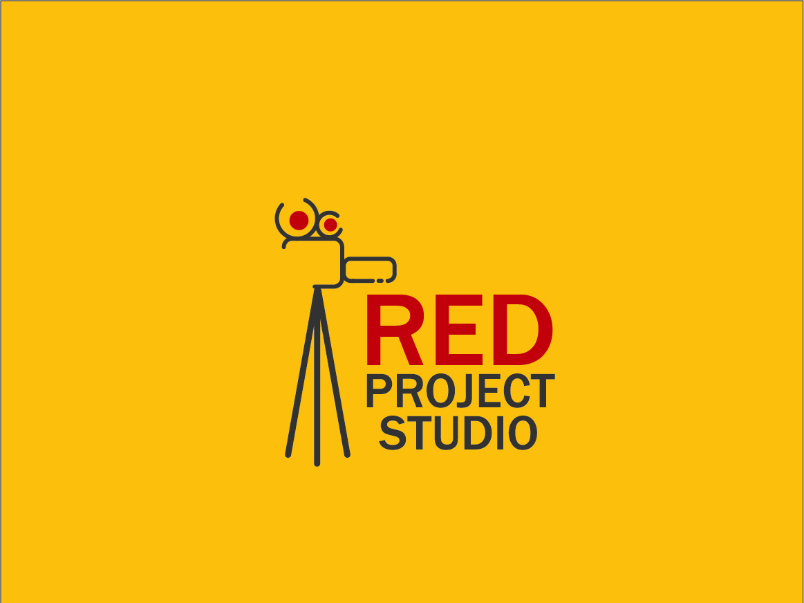 Red project studio logo by out side the box on Dribbble