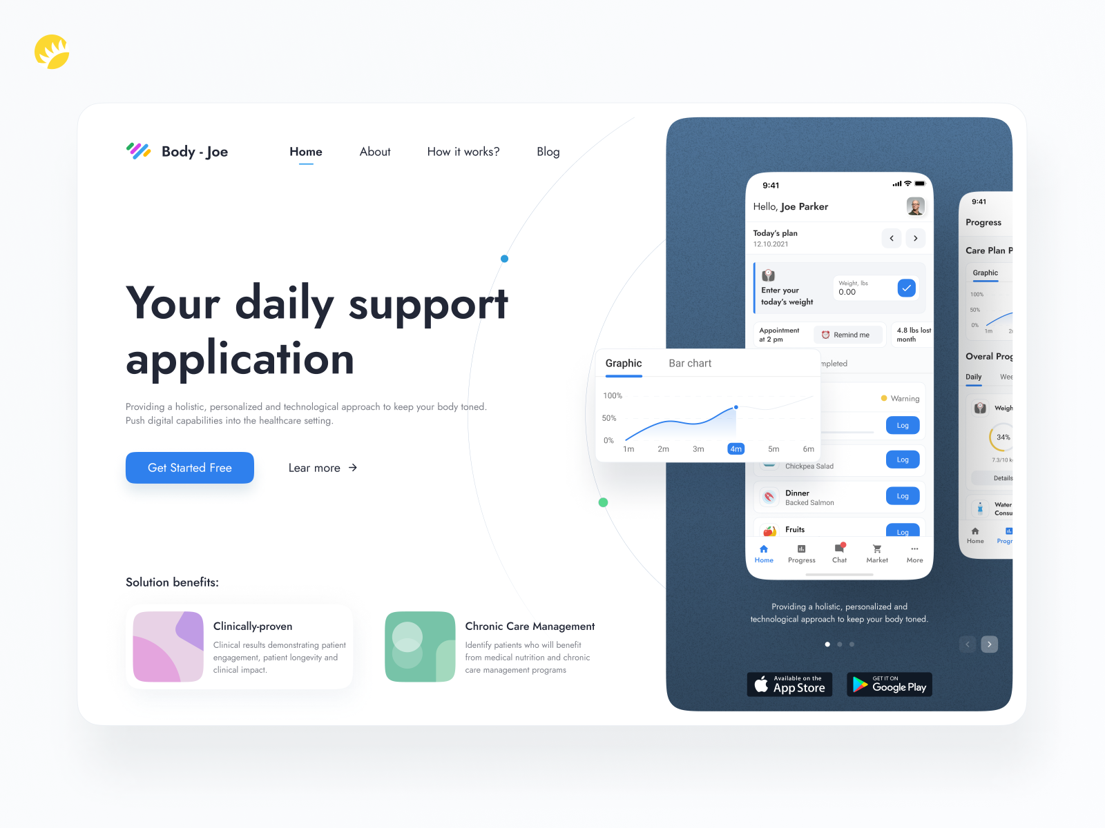 Application - Body Joe by Aleksey Fursa for Andersen Design on Dribbble
