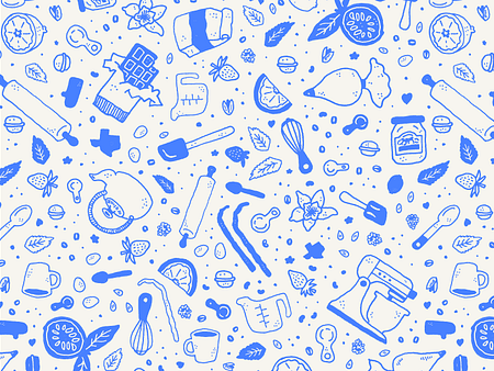 Baking Pattern by Ryan Chen on Dribbble