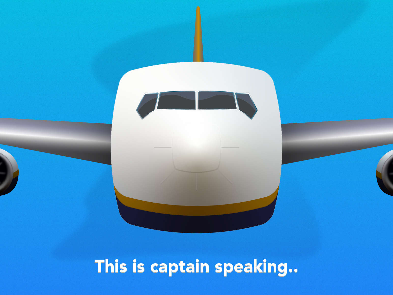 This is captain speaking .. by Jason on Dribbble