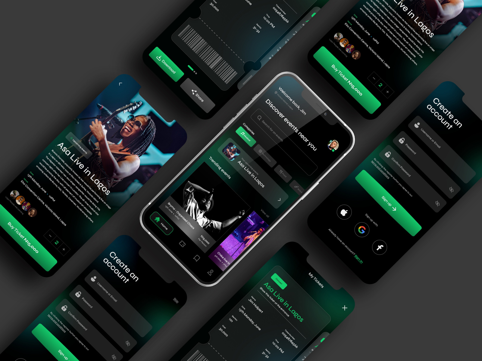 Event App by Herald on Dribbble