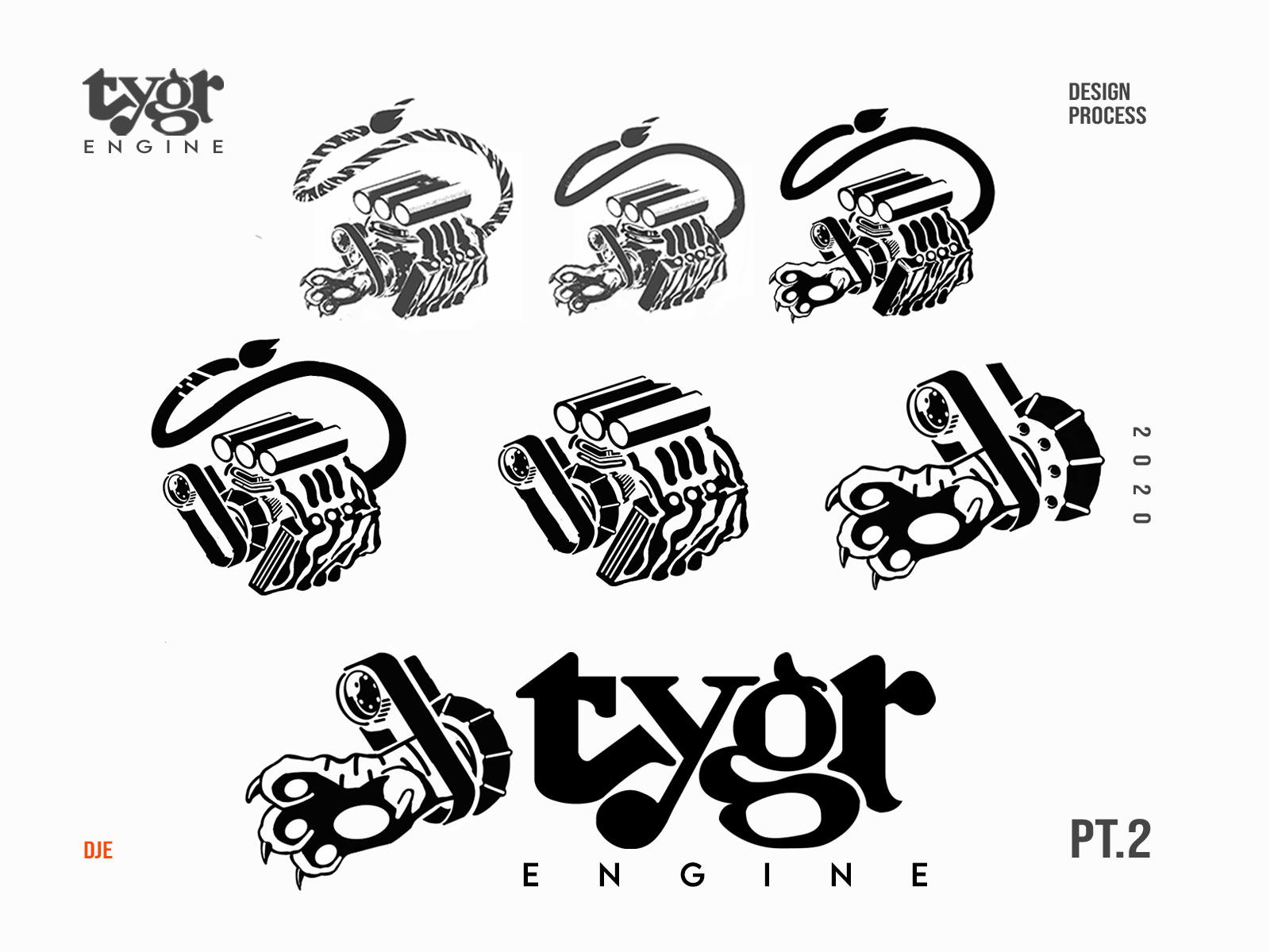 Tygr Design Process Part 2 by Dexter James Embers on Dribbble