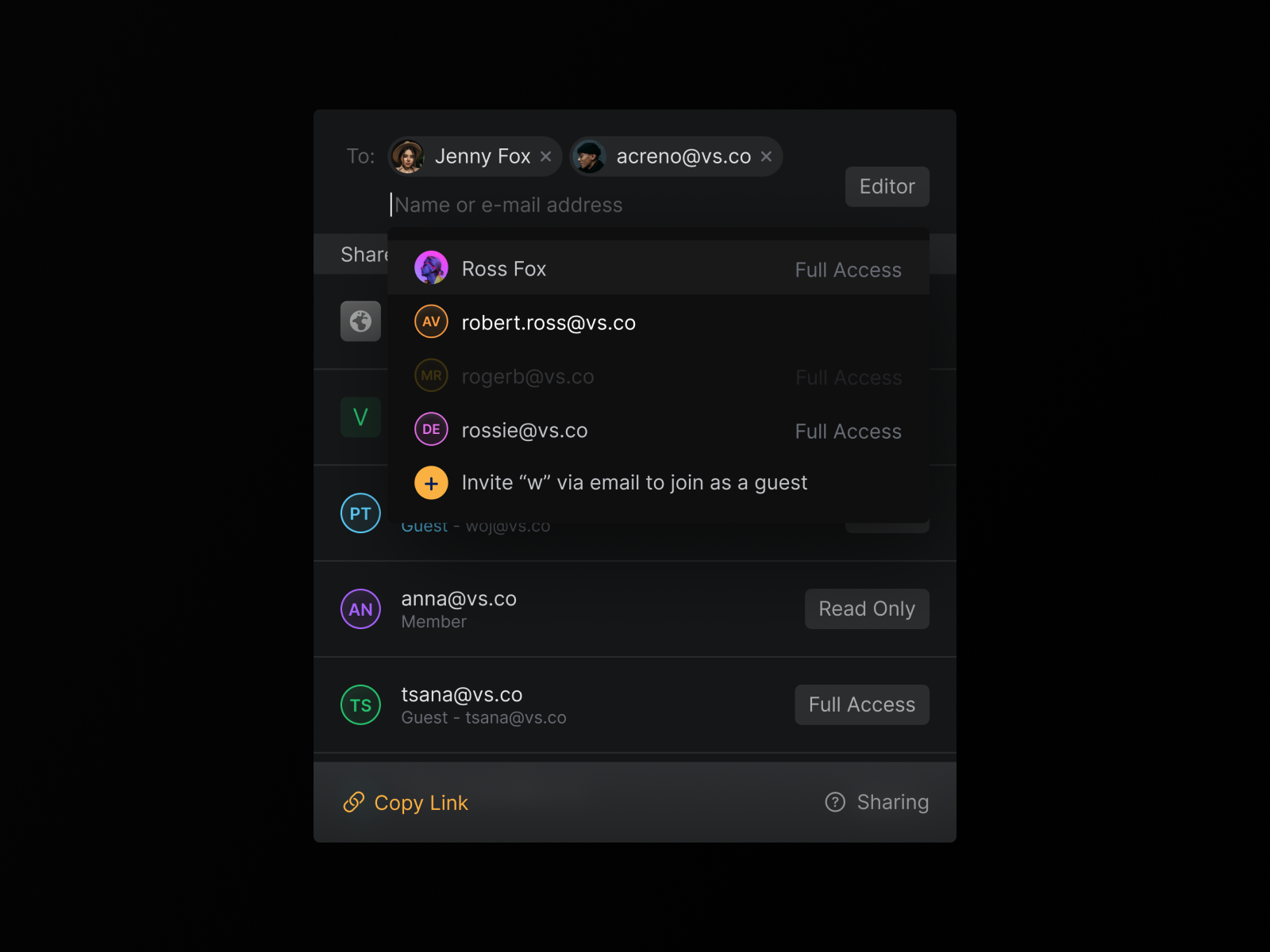 Share Popover by Wojciech Zieliński on Dribbble