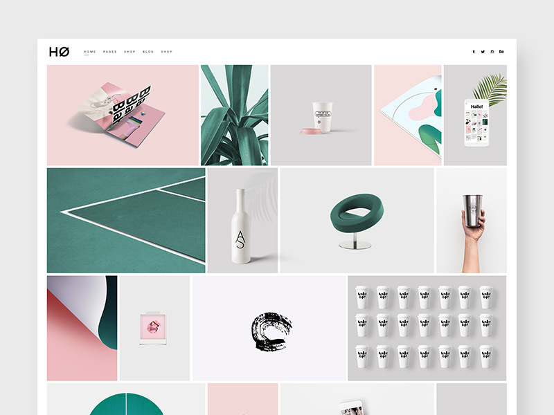 Måne - A Modern Portfolio Theme for Creatives by Svetlana Radenkovic ...