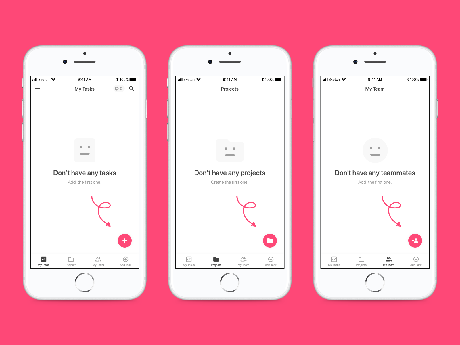 Tyto : Empty Screens for iOS by Oleksii Sikorskyi on Dribbble