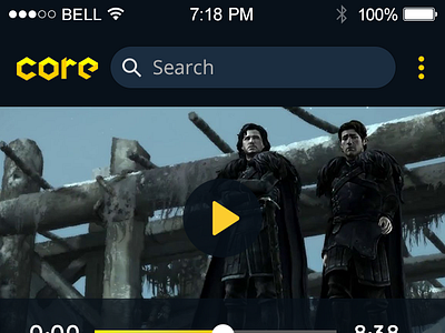 Core Gaming iOS by Bradley Bussolini on Dribbble