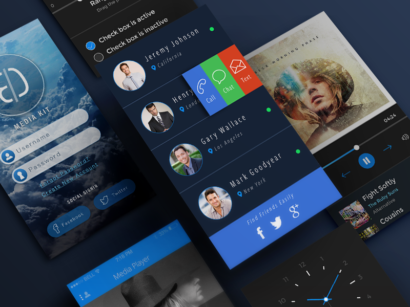 Sketch Screens by Bradley Bussolini on Dribbble