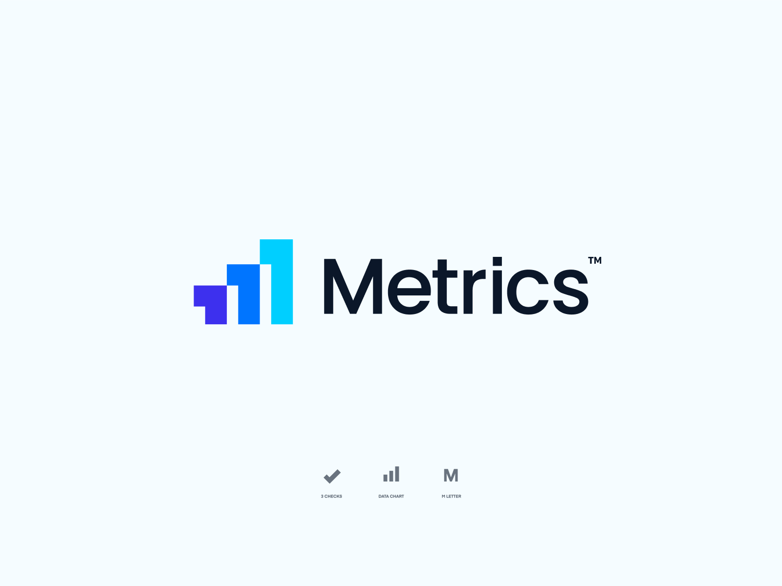 Metrics Logo by Jordan Jenkins on Dribbble