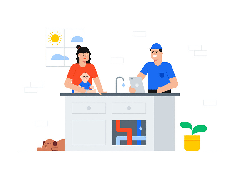 Service Titan Illustration by Jordan Jenkins for ServiceTitan on Dribbble