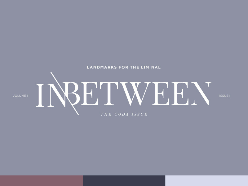 In Between Identity Masthead by Emily Enabnit on Dribbble