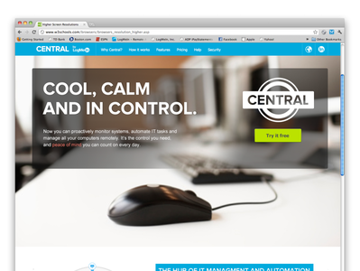 Central Website by Gerren Rabideau on Dribbble