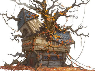 Fallen City by Vsevolod Slavutych on Dribbble