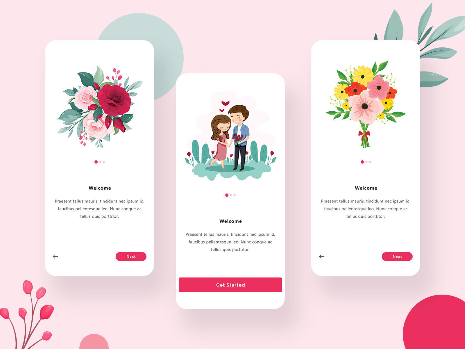 Flower Delivery Application by eSparkBiz on Dribbble