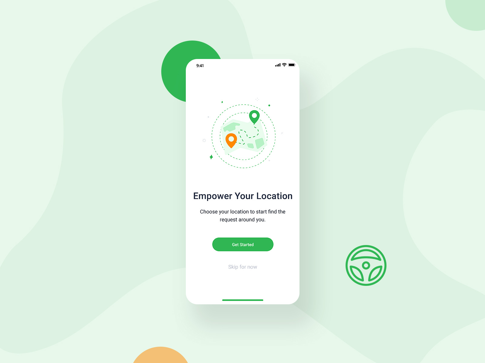 Driver App UI by eSparkBiz on Dribbble