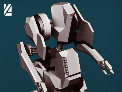 Bot Model by Kent Gruber on Dribbble