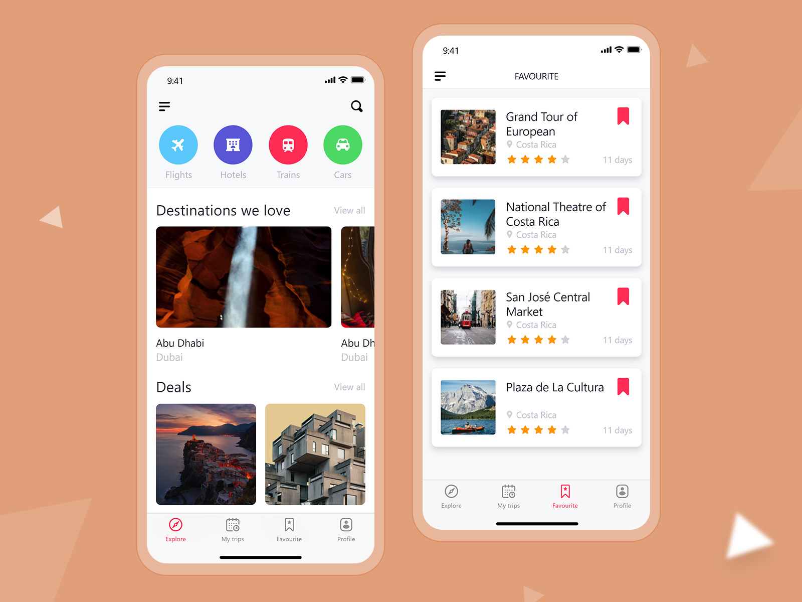 Hotel Rating App UI by aPurple on Dribbble