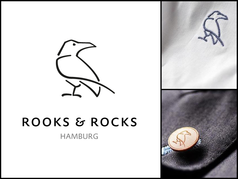 Rooks & Rocks Logo by Sarah Kranz on Dribbble