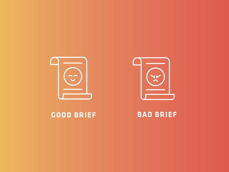 Good And Bad Brief By Jorge Navajas On Dribbble good-and-bad-brief-by-jorge-navajas-on-dribbble