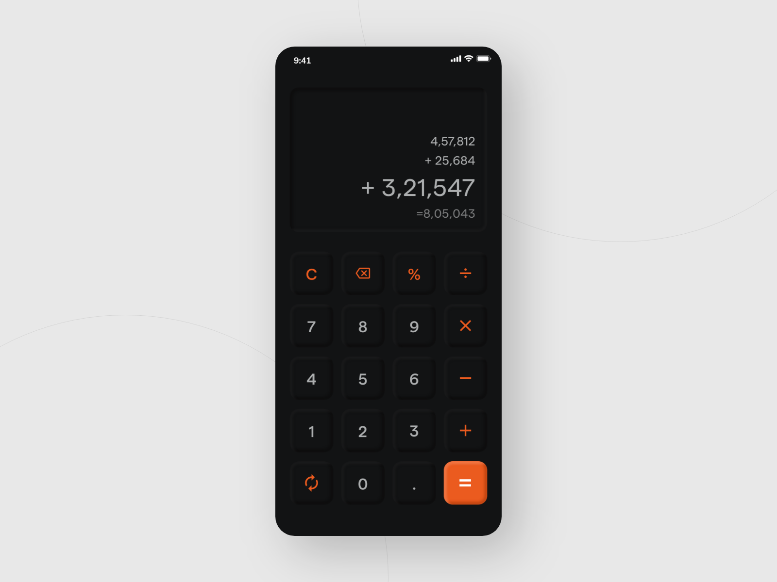 Calculator Neumorphism By Anuj Agrawal On Dribbble calculator-neumorphism-by-anuj-agrawal-on-dribbble