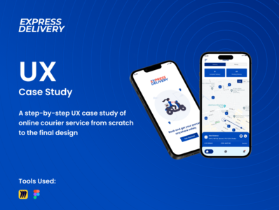 UX Case study - Online Courier Service by Yasin Arafat Rasel on Dribbble