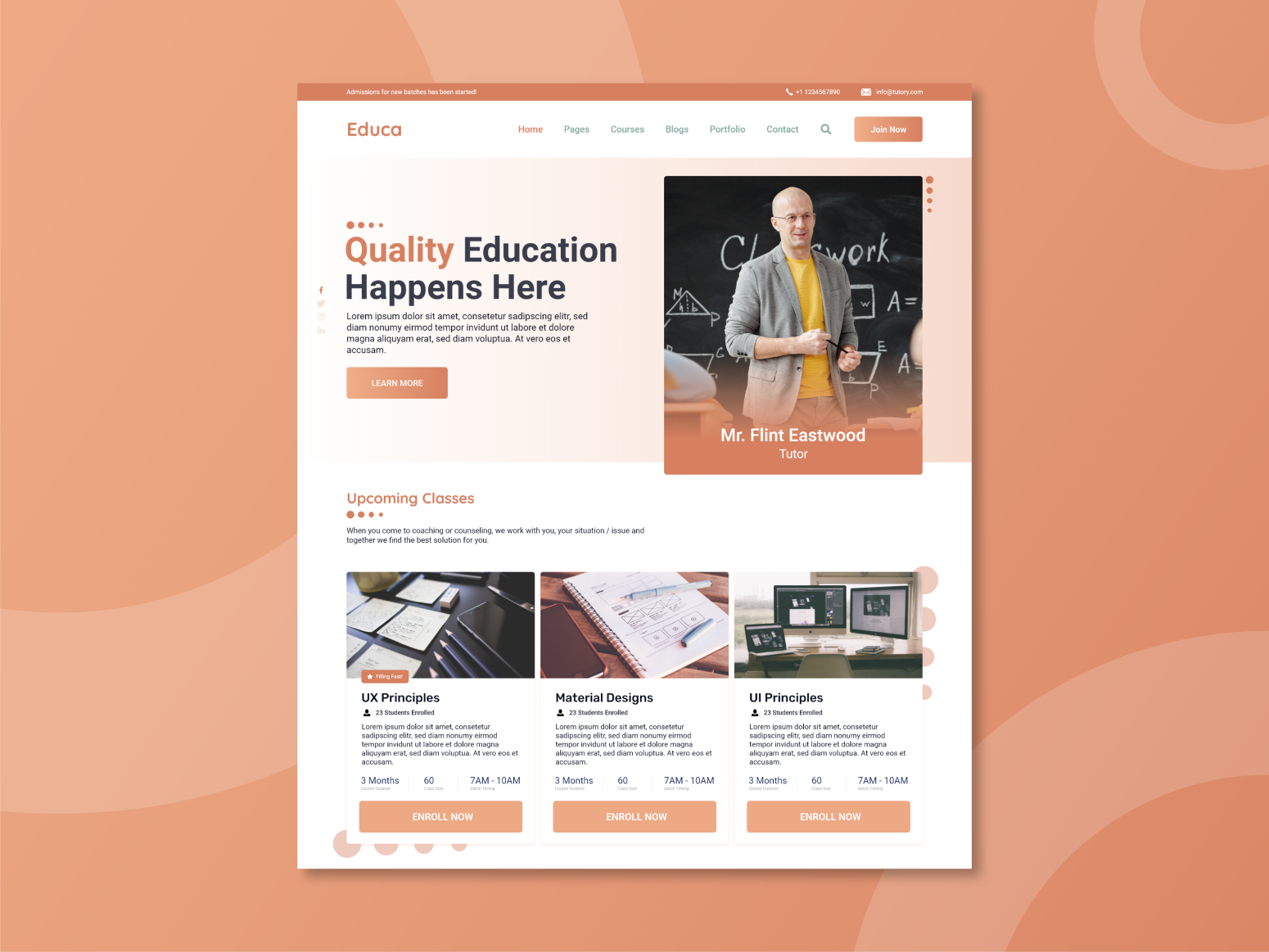 Educa: Online Course UI Kit by Rajat Tawade on Dribbble