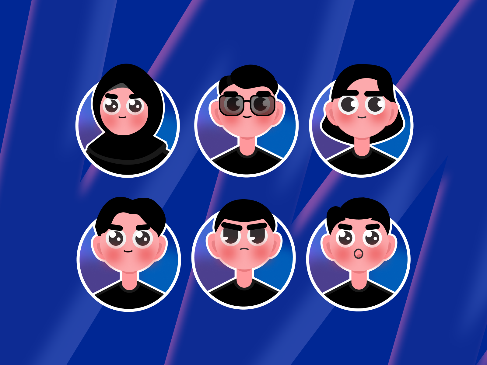 Cutie Character Exploration 😍 by Faizal Surya on Dribbble