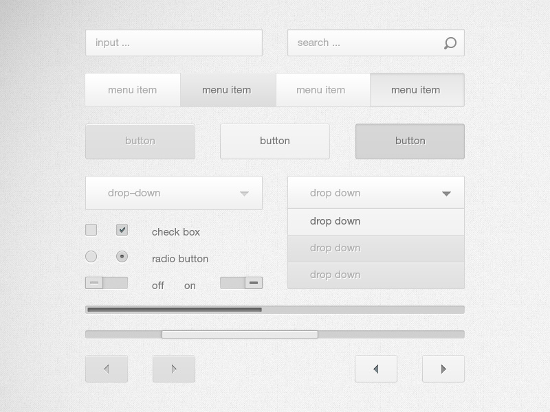 uikit by Phil Kerrigan on Dribbble