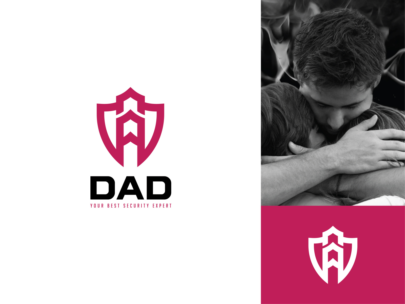 "DAD" logo by Easin Ali on Dribbble
