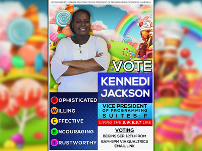 "Candyland" SGA Flyer by Ke'Moni Champion on Dribbble