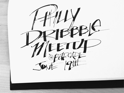 Dribbblemeetup by Beggars & Thieves on Dribbble