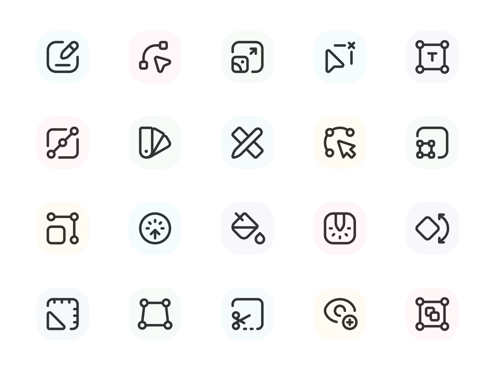 Myicons — Design, Tools vector line icons pack by Myicons on Dribbble