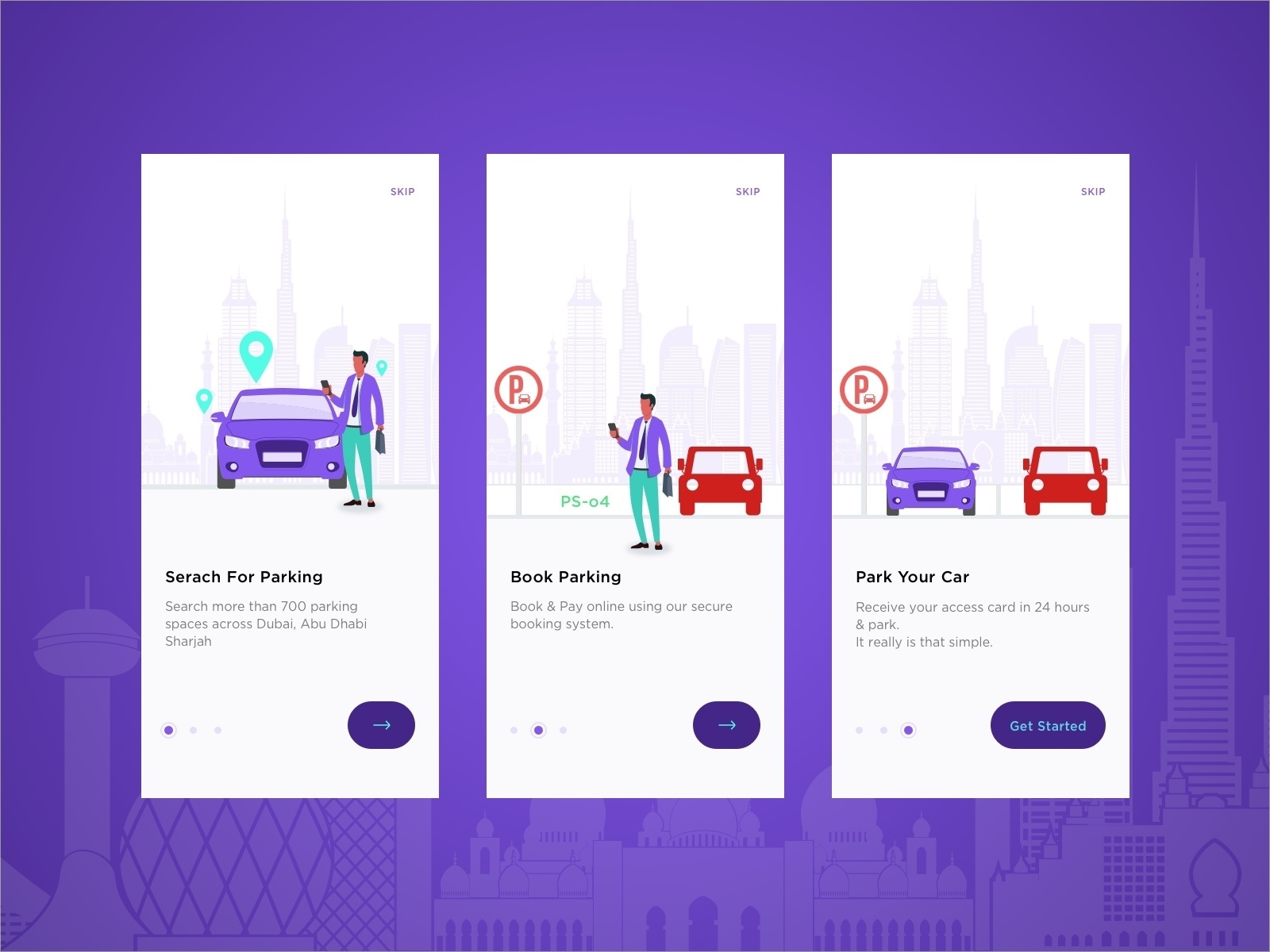 App Walkthrough by Vinay | Dribbble