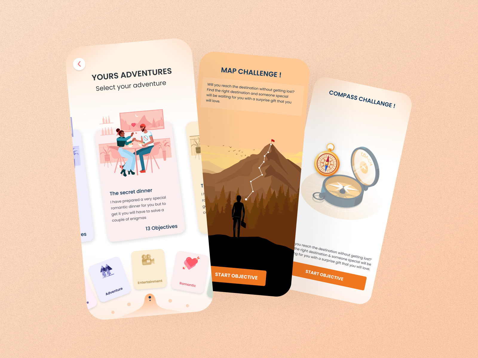 Map challengers apps design by syful islam on Dribbble