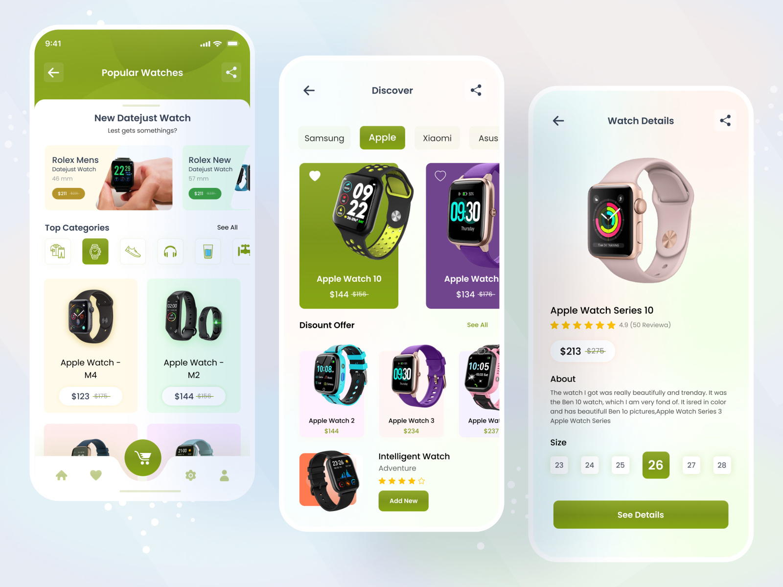 Smart Watch App - UI Design by syful islam Srabon on Dribbble