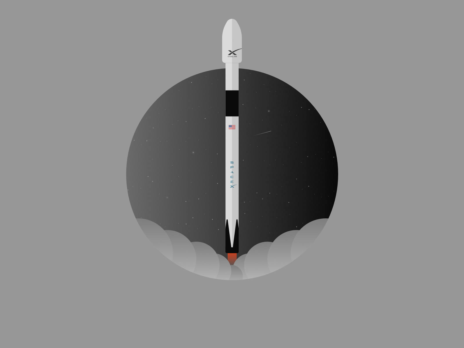 Falcon 9 by Dion Tavenier on Dribbble