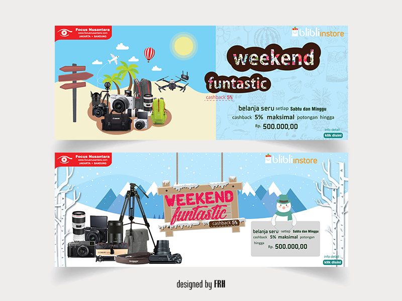 promo weekend funtastic by fitria retno handayani on Dribbble