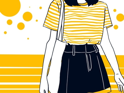 Days of Yellow (01) by Saachi Mehta on Dribbble
