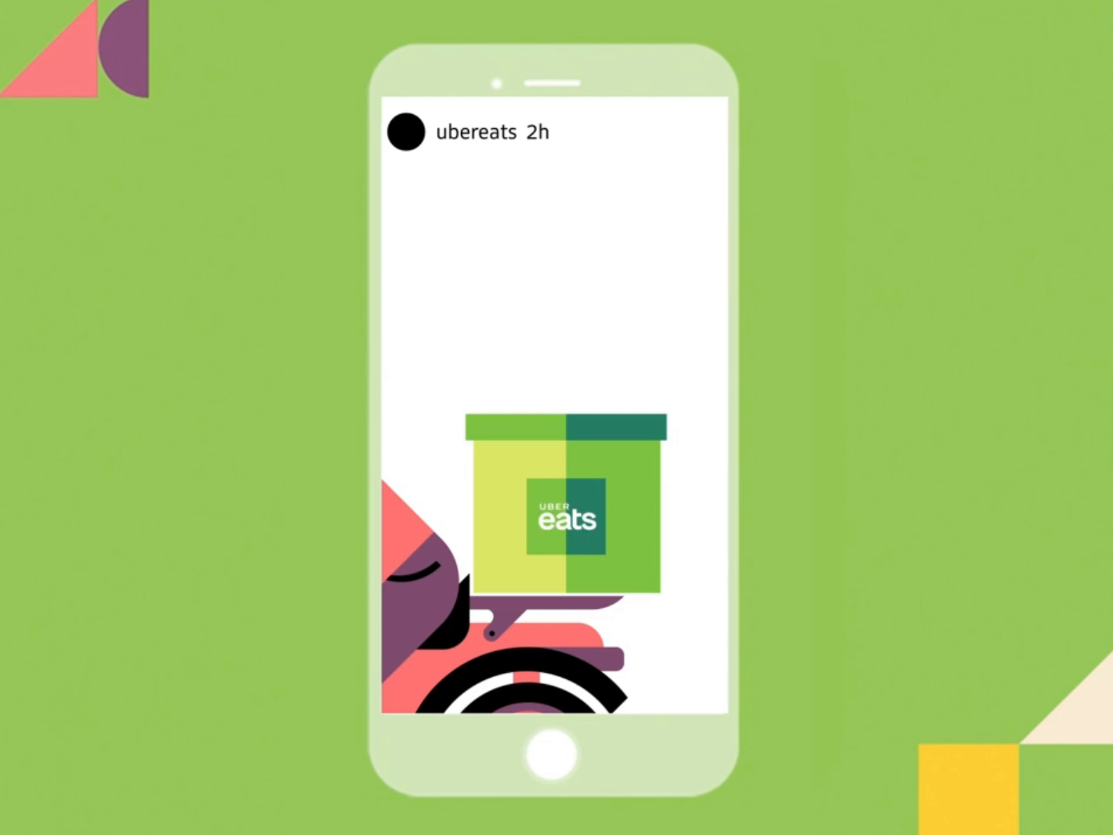 UberEats Delivery IG story by A Barakat on Dribbble
