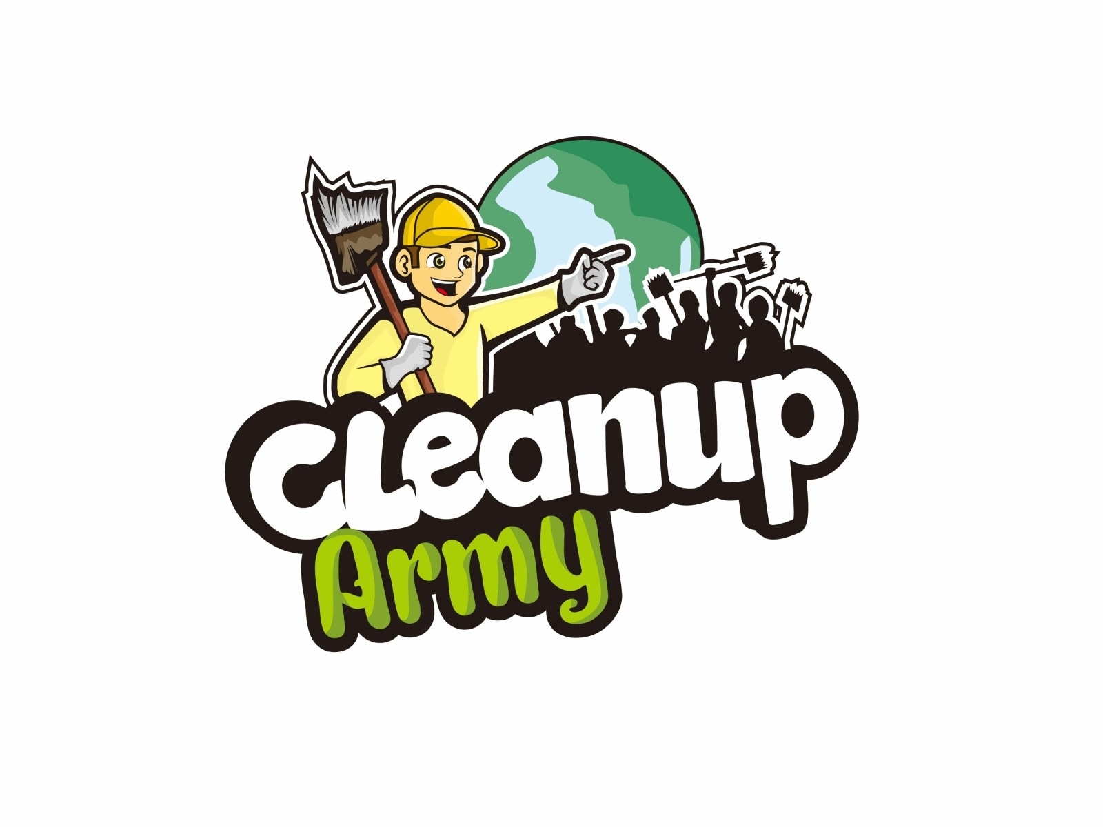 Clean up army illustration by VEEZA DESIGN on Dribbble