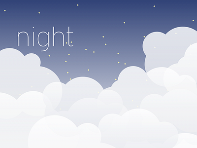 Night by Lisa B Scala on Dribbble
