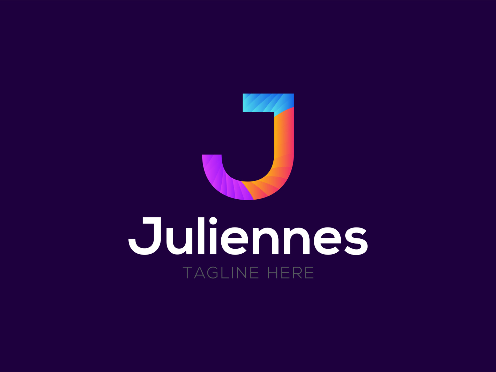 Colorful J Letter Logo Design vector image by Rakibul Hasan🌏 on Dribbble