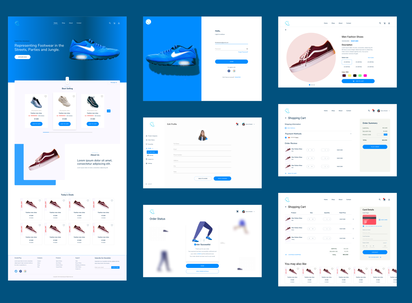Footwear Design by Sandra Ikegwu on Dribbble