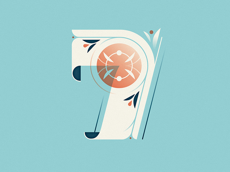 36 Days of Type - 7 by Nick Matej on Dribbble